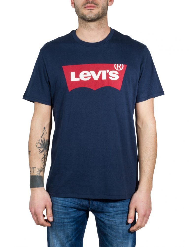 LEVIS T-Shirt GRAPHIC SETIN NECK HM GRAPHIC BLUES LEV17783-0139 ...
